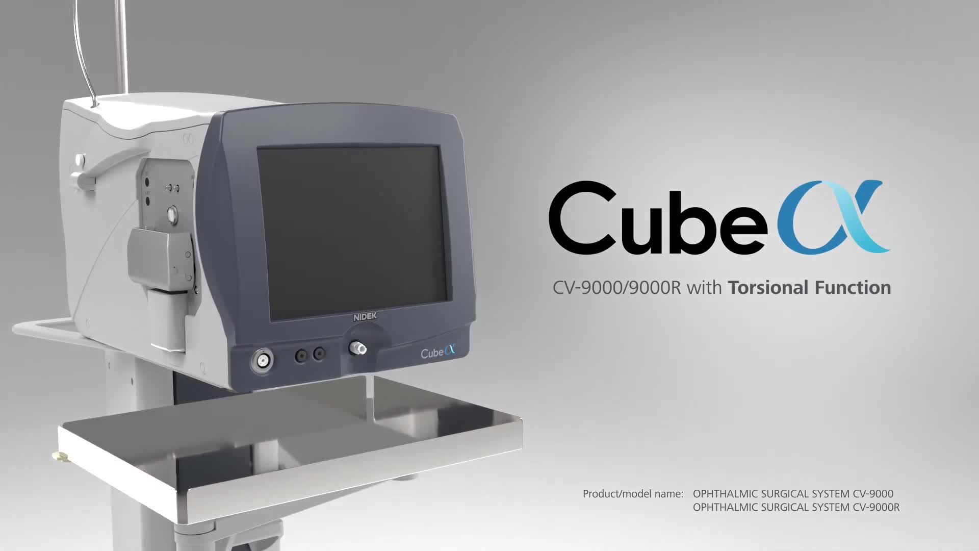 Ophthalmic Surgical System Cube α ｜ NIDEK