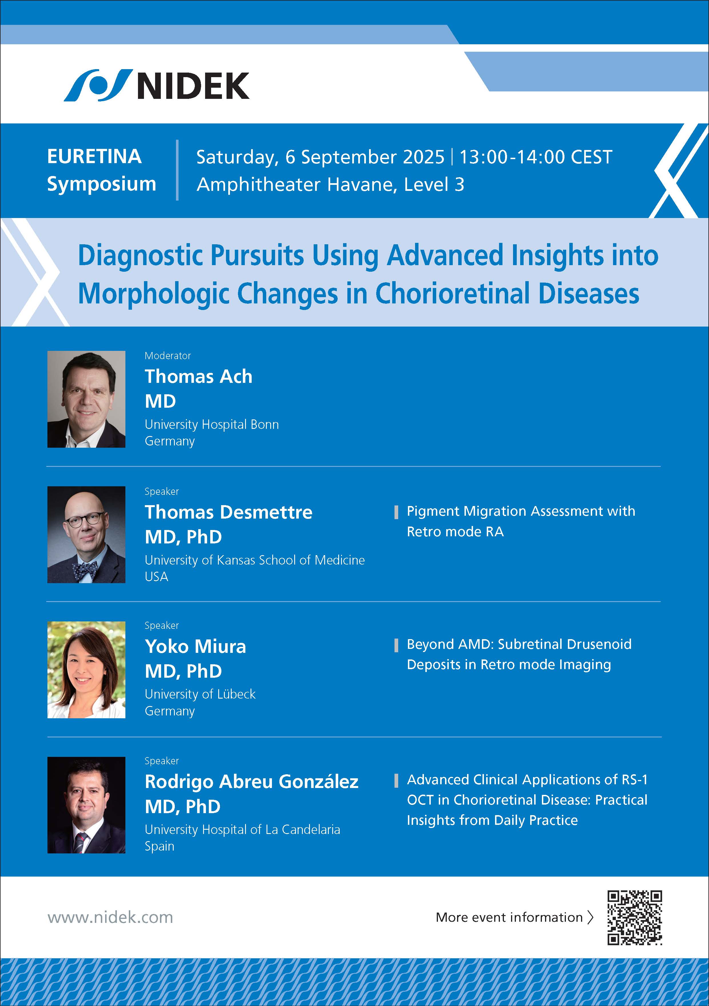 EURETINA / European Society of Retina Specialists ｜ NIDEK
